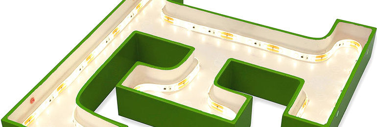 How To Install LEDs in Gemini Letters – School of Sign Arts